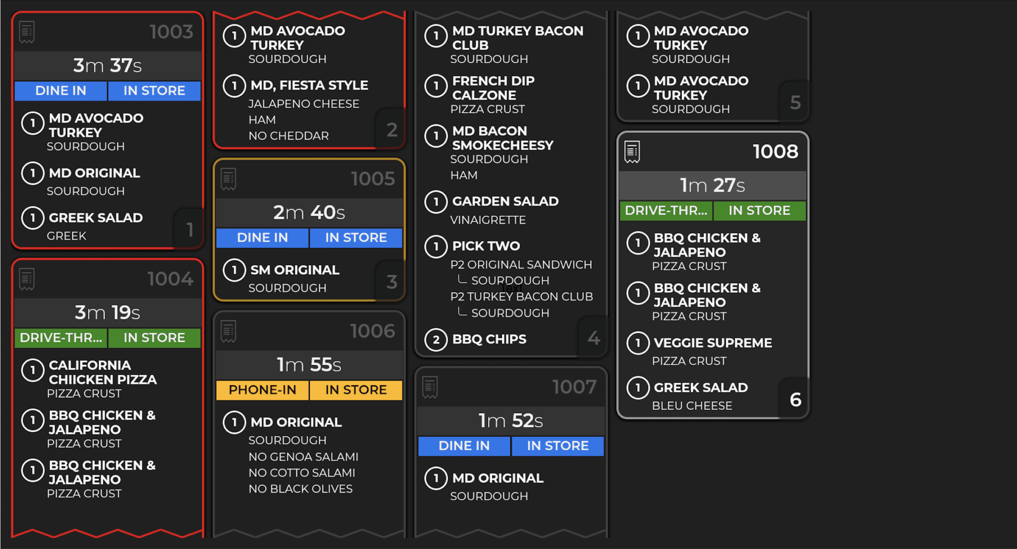 Kitchen Display System - Qu | Enterprise Restaurant Chain POS Platform